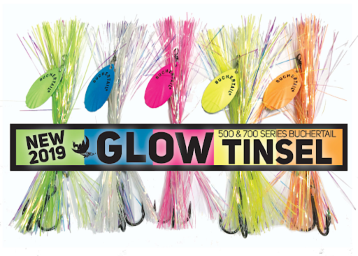 Buchertail Tinsel #5 - Glow Chartreuse – Bobby's Sport Shop Ltd